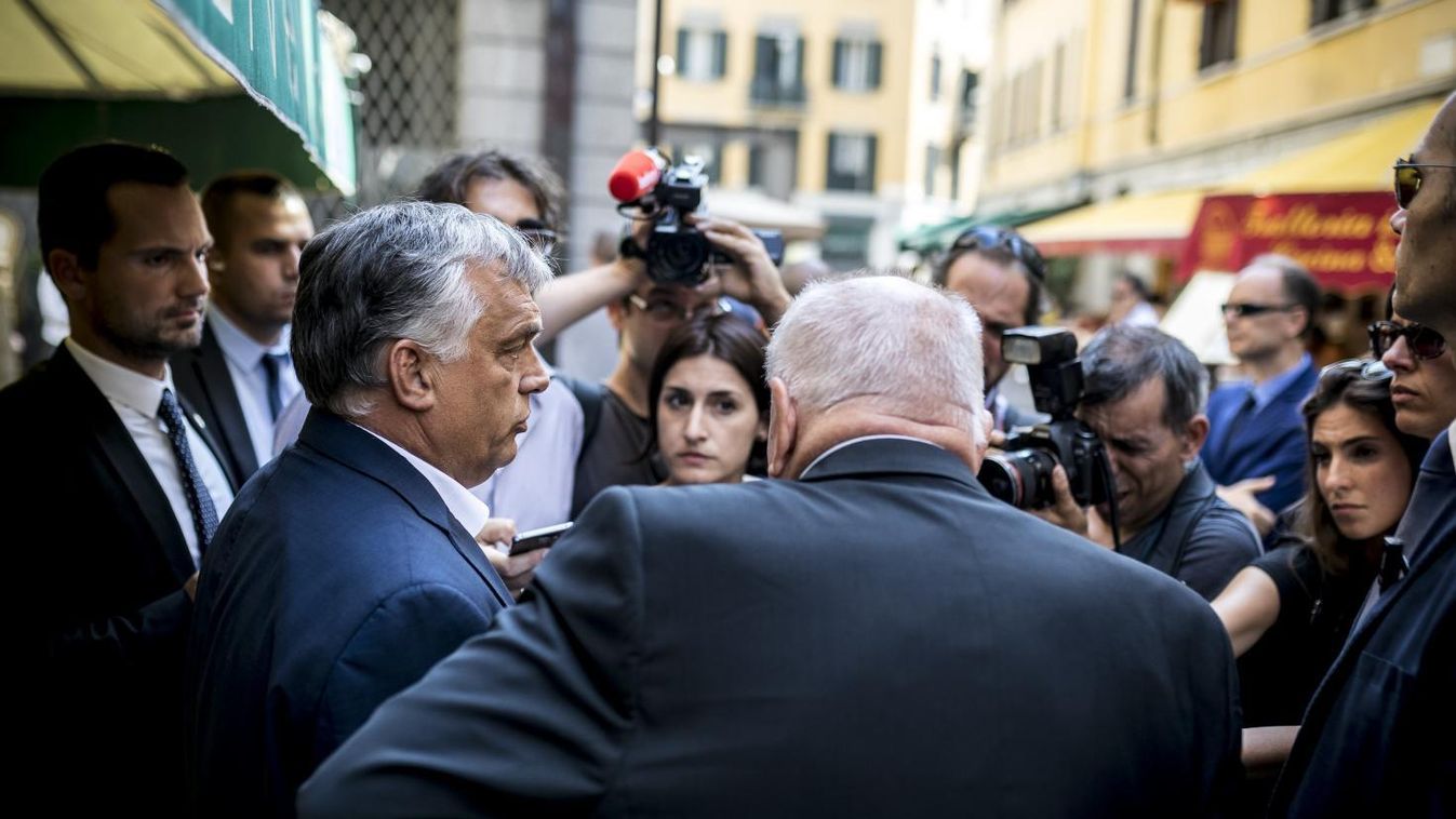 Orbán Viktor: támogatjuk az olasz belügyminiszter politikáját