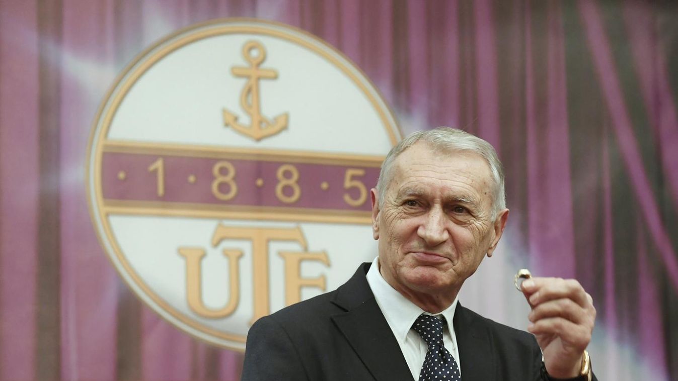 75 éves Dunai Antal olimpiai bajnok labdarúgó