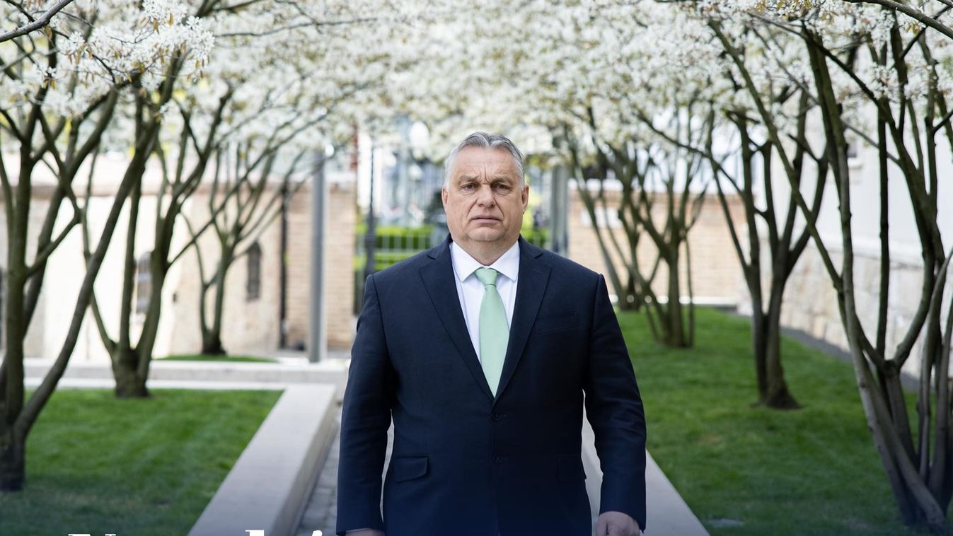 Áldott húsvétot kívánt Orbán Viktor
