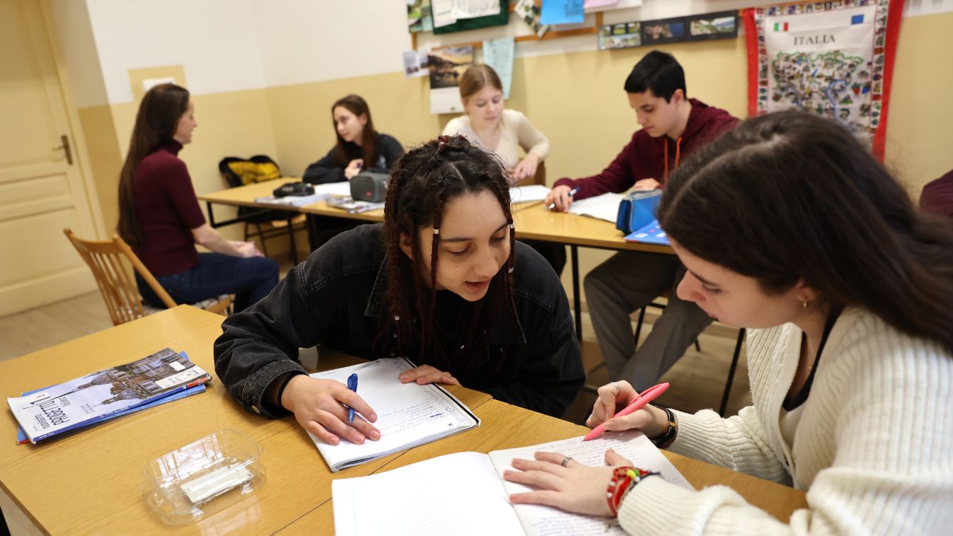 Olaszul tanul a fél gimnázium Kaposváron