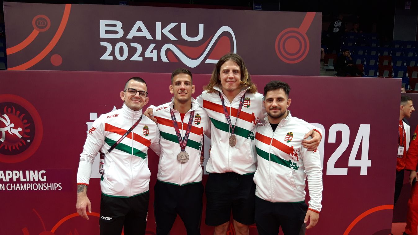 Két felnőtt, és négy U17-es érem Bakuban