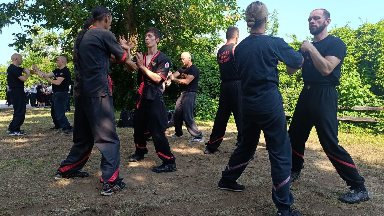 Kung Fu tábor Siófokon Máday Norbert nagymesterrel