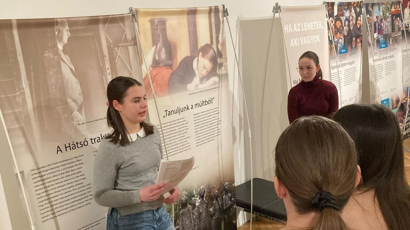 Anna Frank életével ismerkedtek