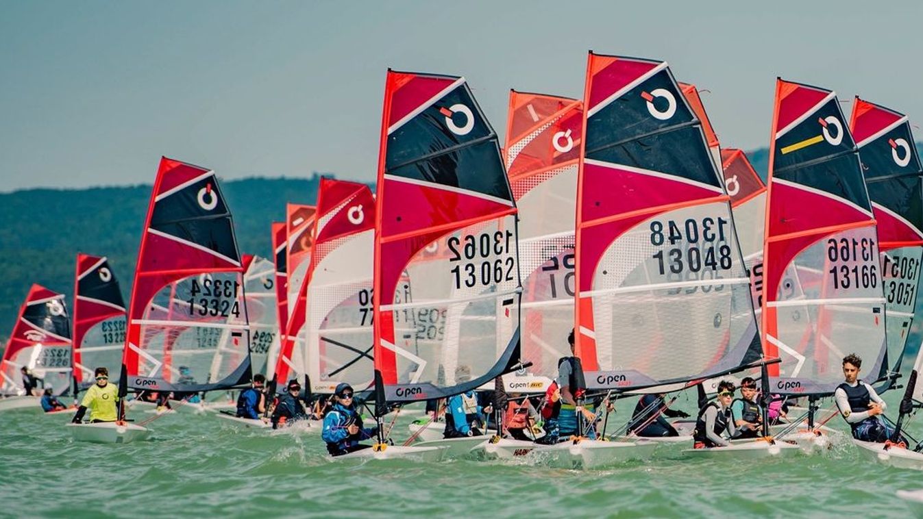 Balaton: Jó szelet fogtak a fiatalok