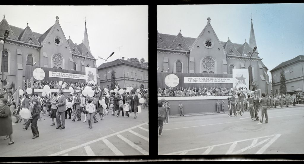 Május 1. Kaposváron: Húszezer ember ünnepe 1980-ban