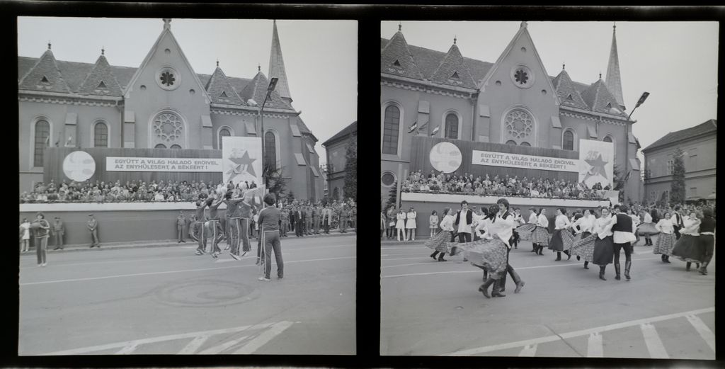 Május 1. Kaposváron: Húszezer ember ünnepe 1980-ban