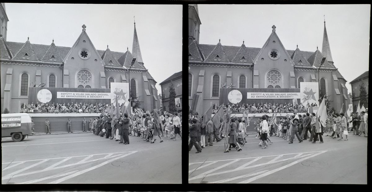 Május 1. Kaposváron: Húszezer ember ünnepe 1980-ban